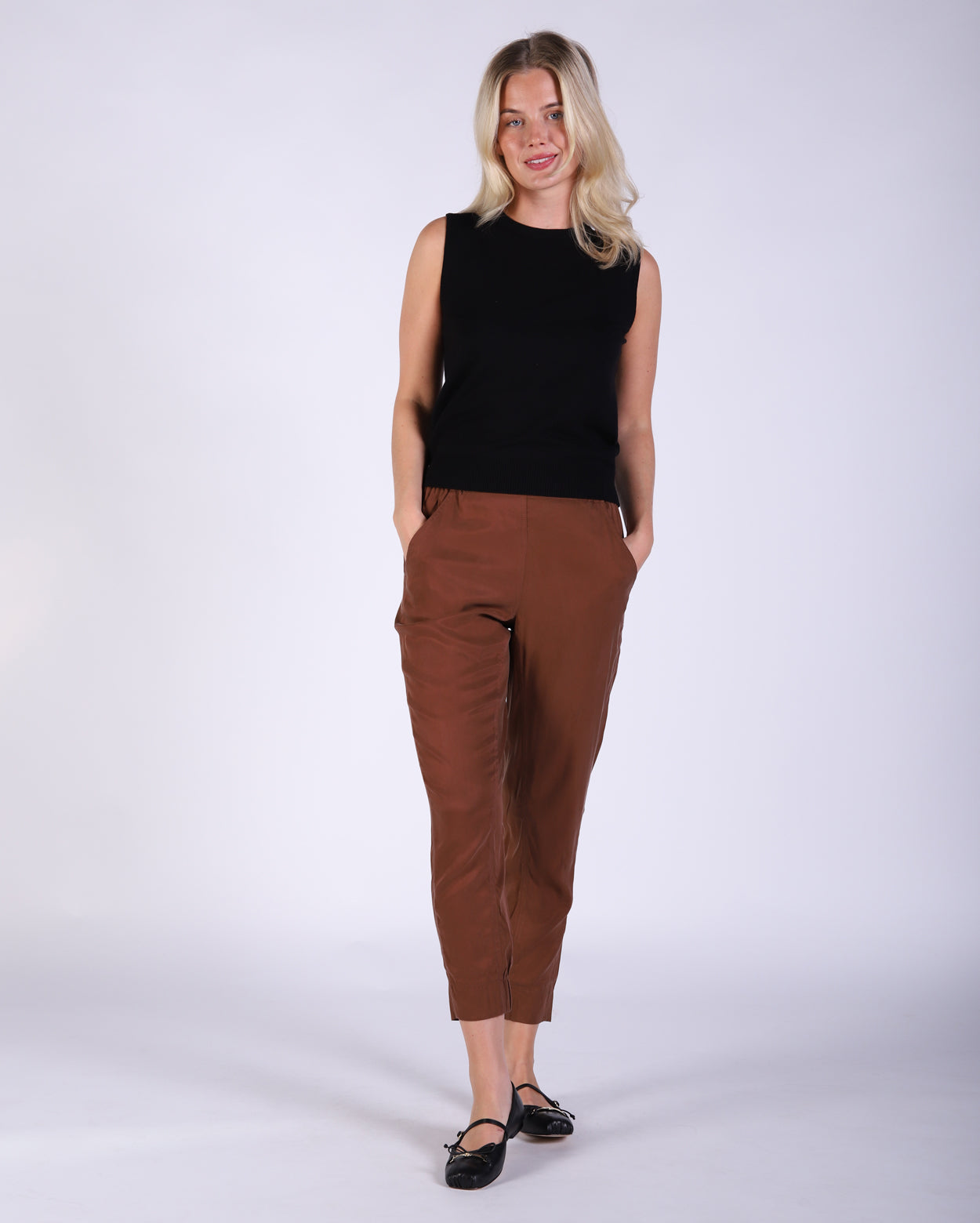 Daria Pant - Brown – Picnic Clothing