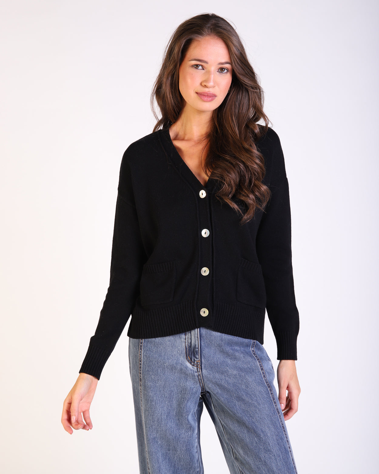 Roni Cardigan - Black – Picnic Clothing